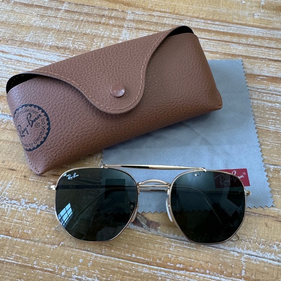 Ray-Ban | Accessories | Ray Ban Hexagonal Flat Lenses | Poshmark